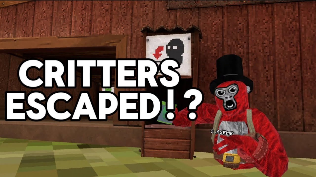 CRITTERS ESCAPED in Gorilla Tag! (New Update!) - YouTube
