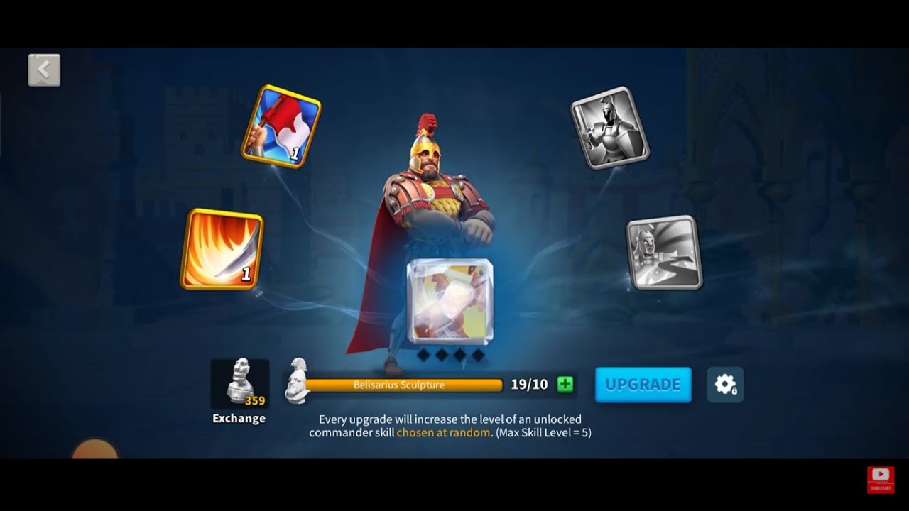 Rise of Kingdoms: BELISARIUS COMMANDER LAST OF THE ROMAN RECEIVED ...