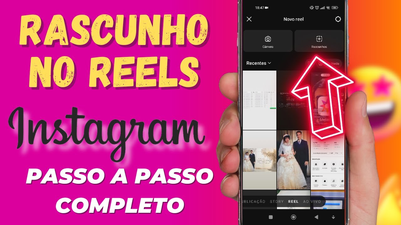 COMO SALVAR E EDITAR REELS NO RASCUNHO | DETALHADO! - YouTube