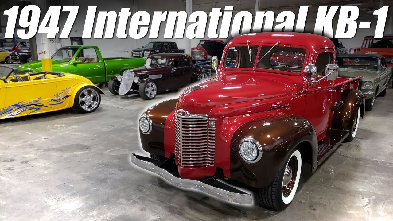 1947 International KB-1 Pickup For Sale Vanguard Motor Sales - YouTube