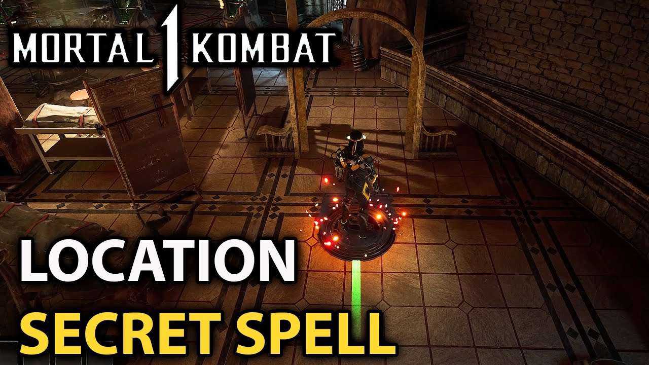 Mortal Kombat 1 (Secret Spell) Location in Shang Tsung Laboratory ...