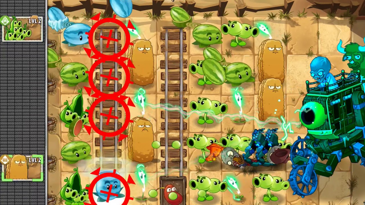 Wild West boss plants vs zombies - YouTube