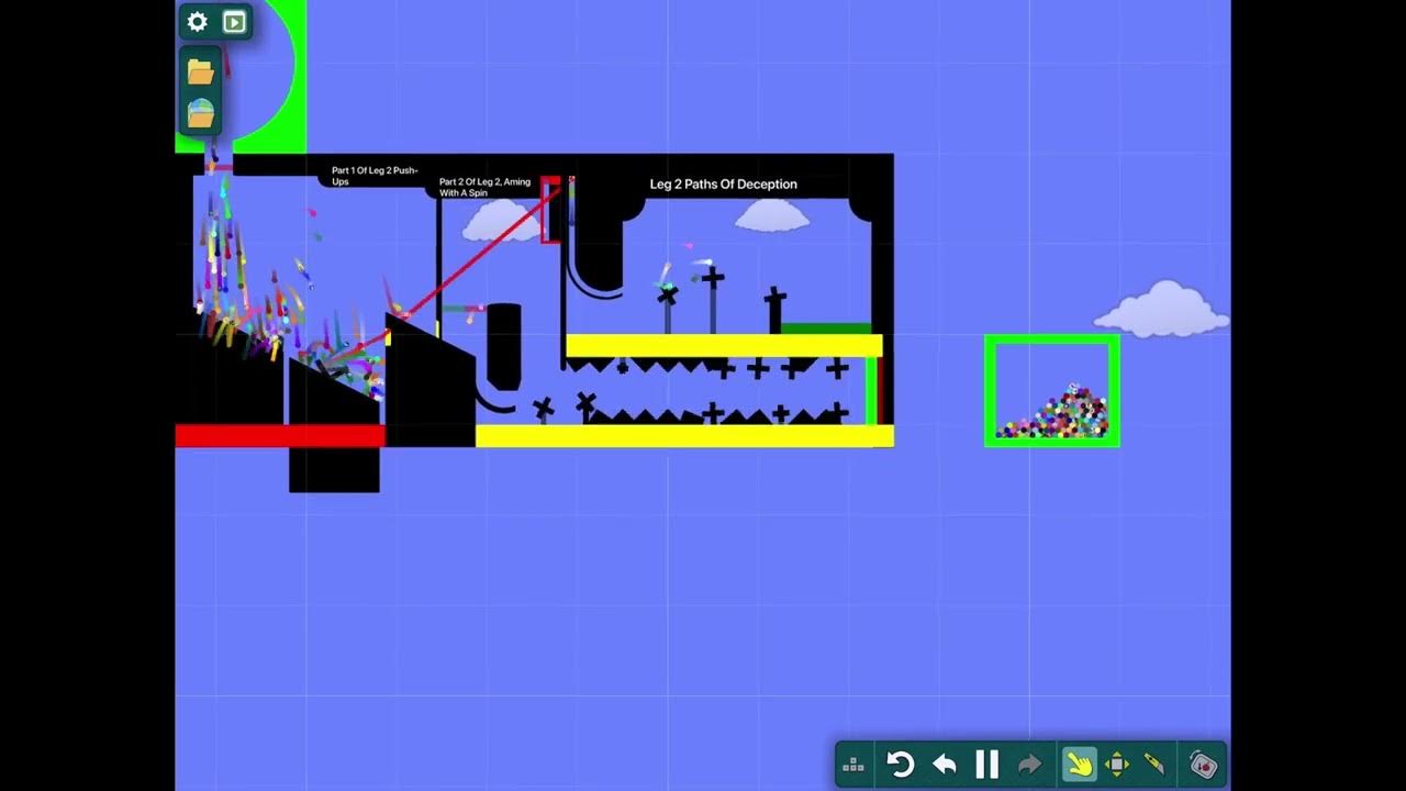 algodoo color race 2 - YouTube