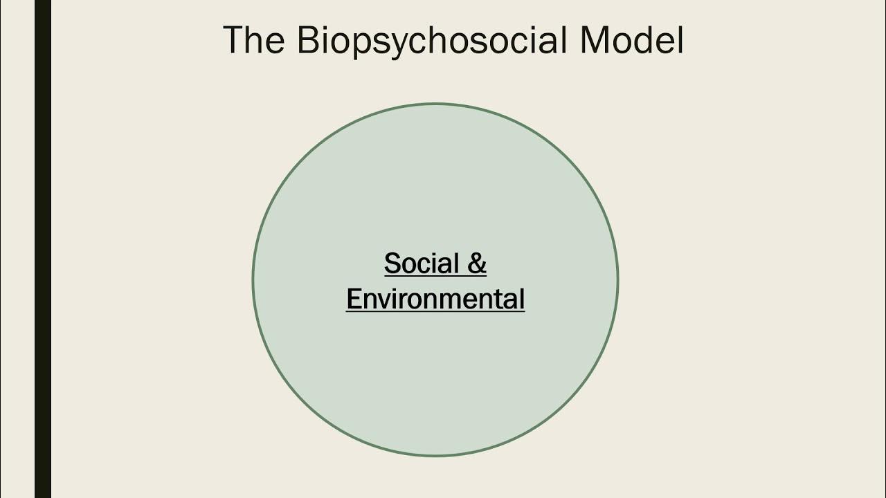 The Biopsychosocial Model - YouTube