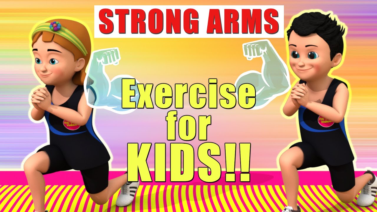 STRONG ARMS CHALLENGE FOR KIDS | KIDS DAILY EXERCISES - YouTube