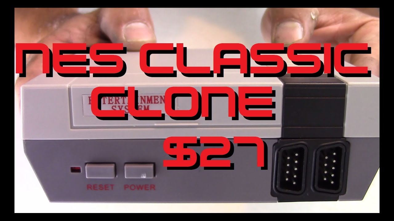 Nintendo Classic Edition Clone from China only $27 - YouTube