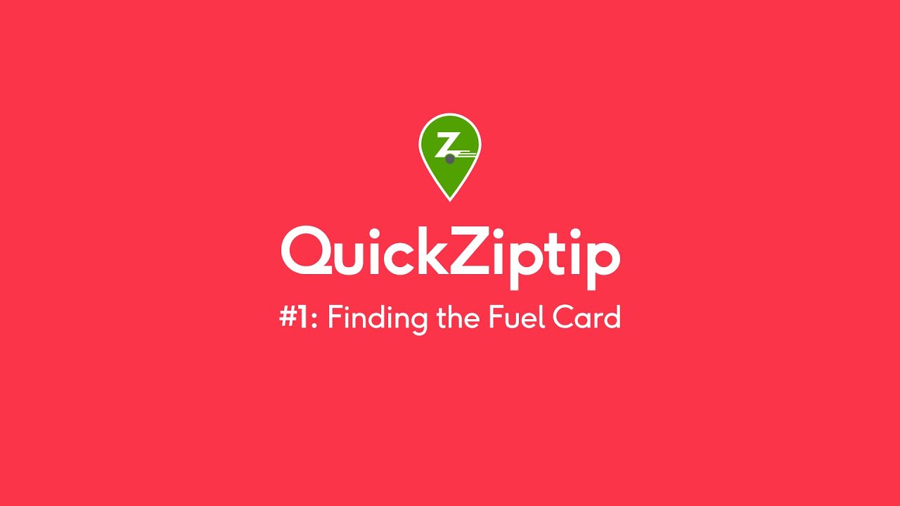 QuickZiptip #1 - Finding the Fuel Card - YouTube