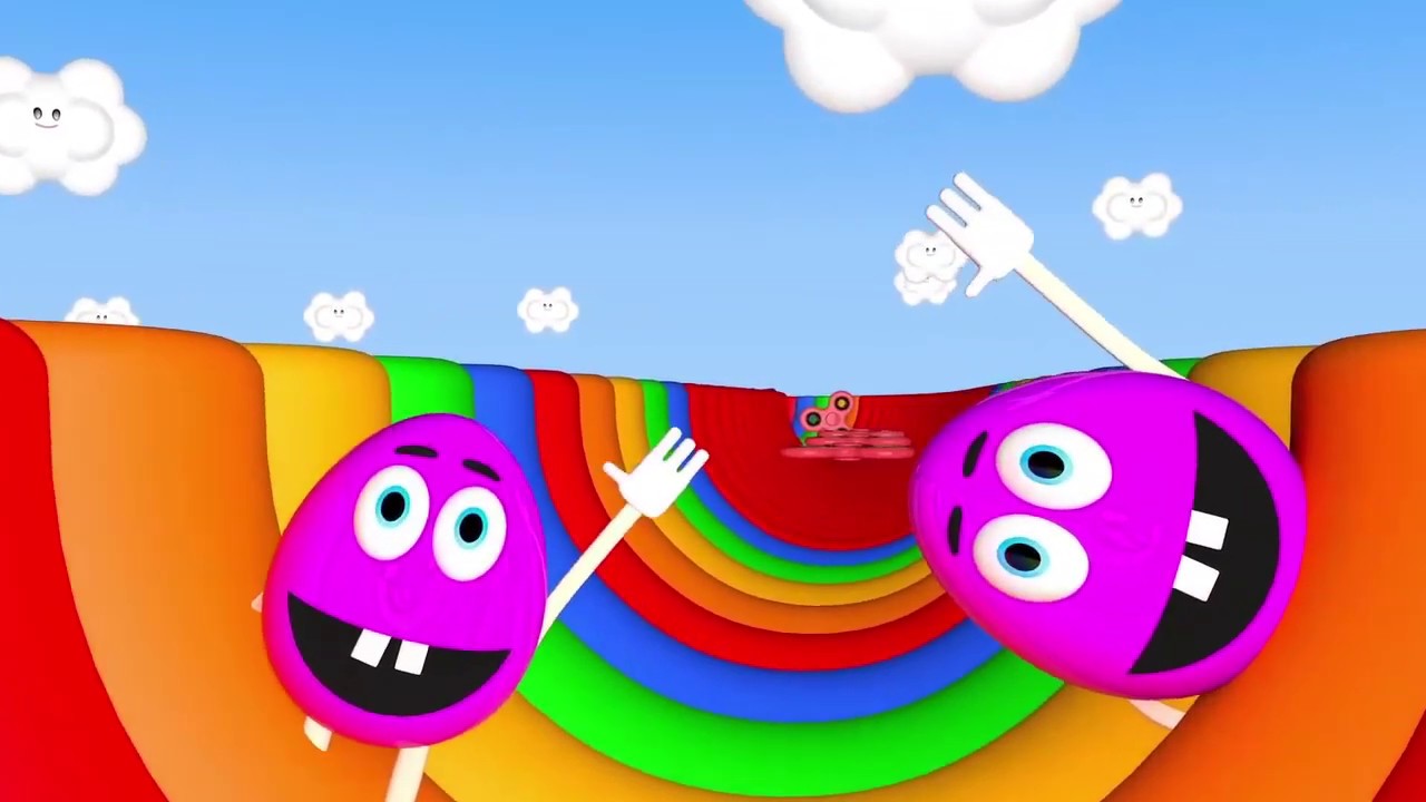 Learn Colors Magic 3D Indoor Playground Tunnel Color Names for Kids ...