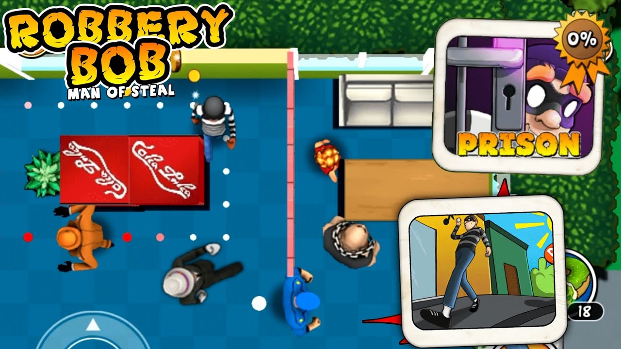 Robbery Bob - Prison Chapter Gameplay Walkthrough Ep 60 - YouTube