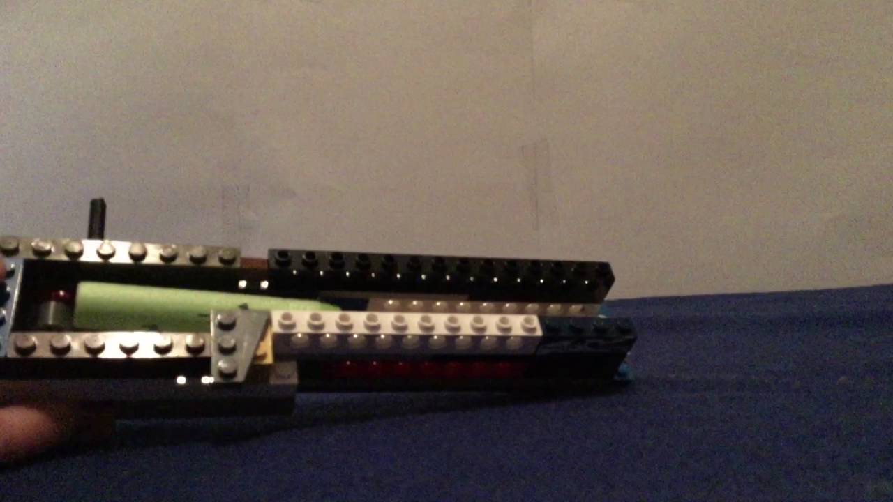My Working Lego Nerf Gun - YouTube
