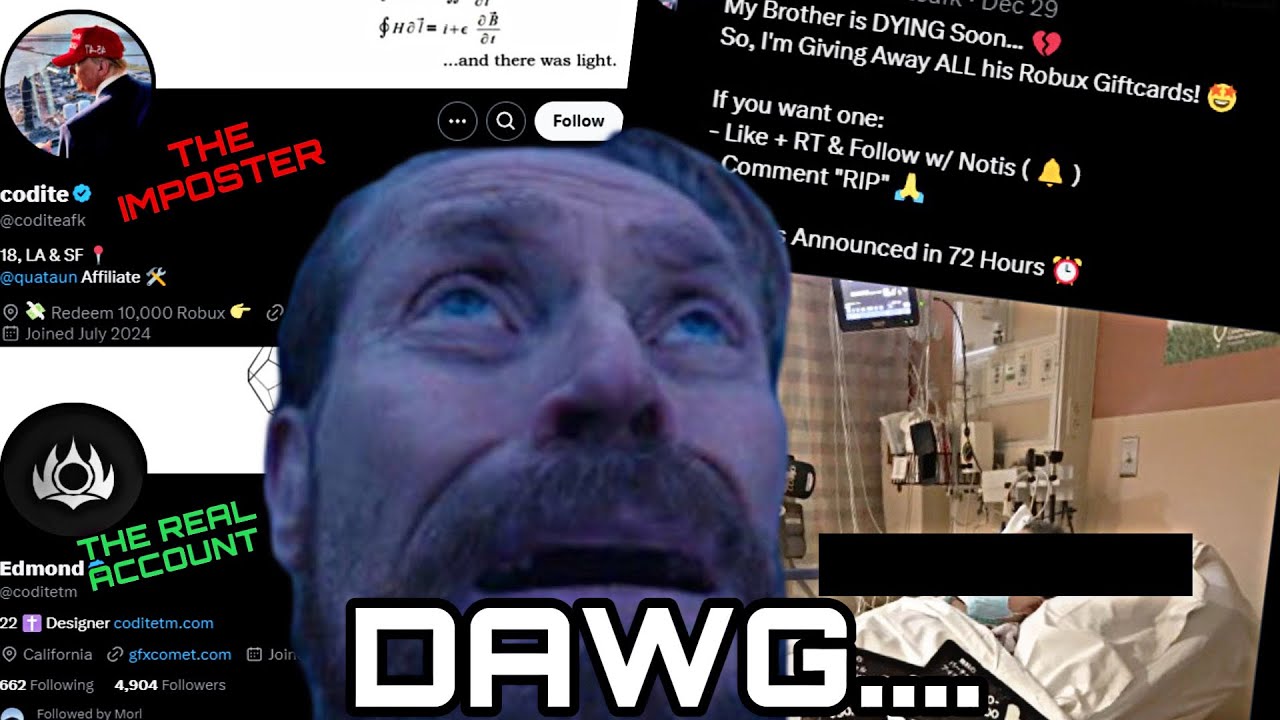 Fake Robux Giveaways Have Reached A New Low - YouTube