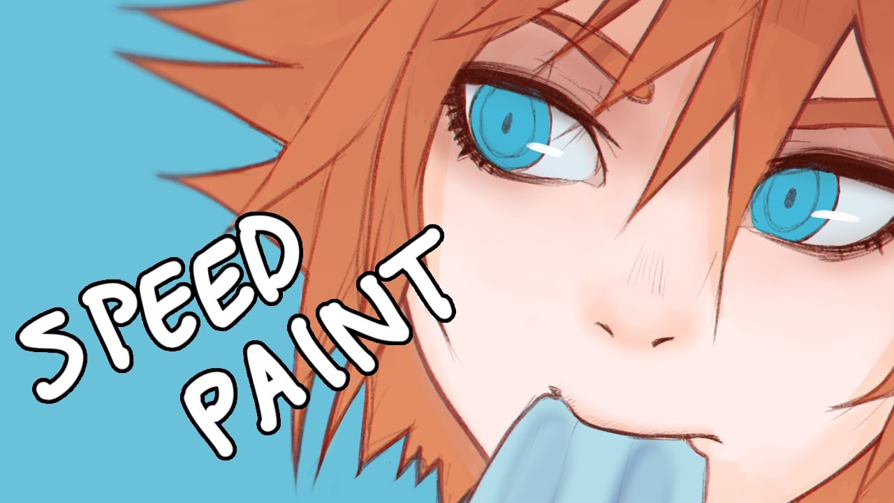 Sora Speedpaint (Ice Cream) - YouTube