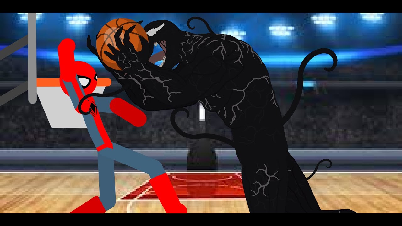VENOM VS SPIDEY: 1V1 BASKETBALL - YouTube