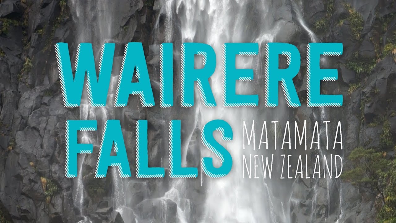 Wairere Falls outside of Matamata, New Zealand - YouTube