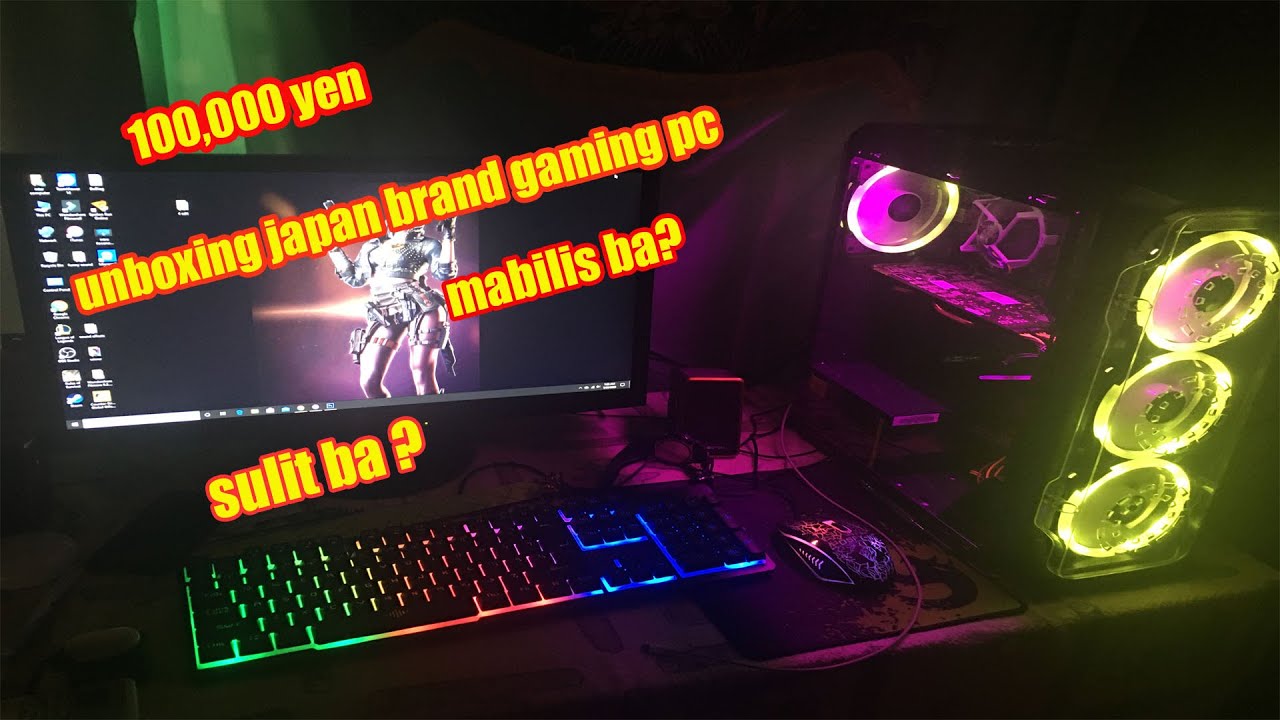 unboxing japan brand gaming pc - YouTube
