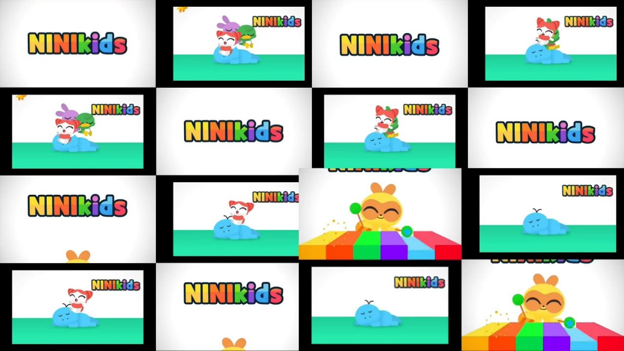 Ninikids intro Logo Effects 1,000,000 times - YouTube