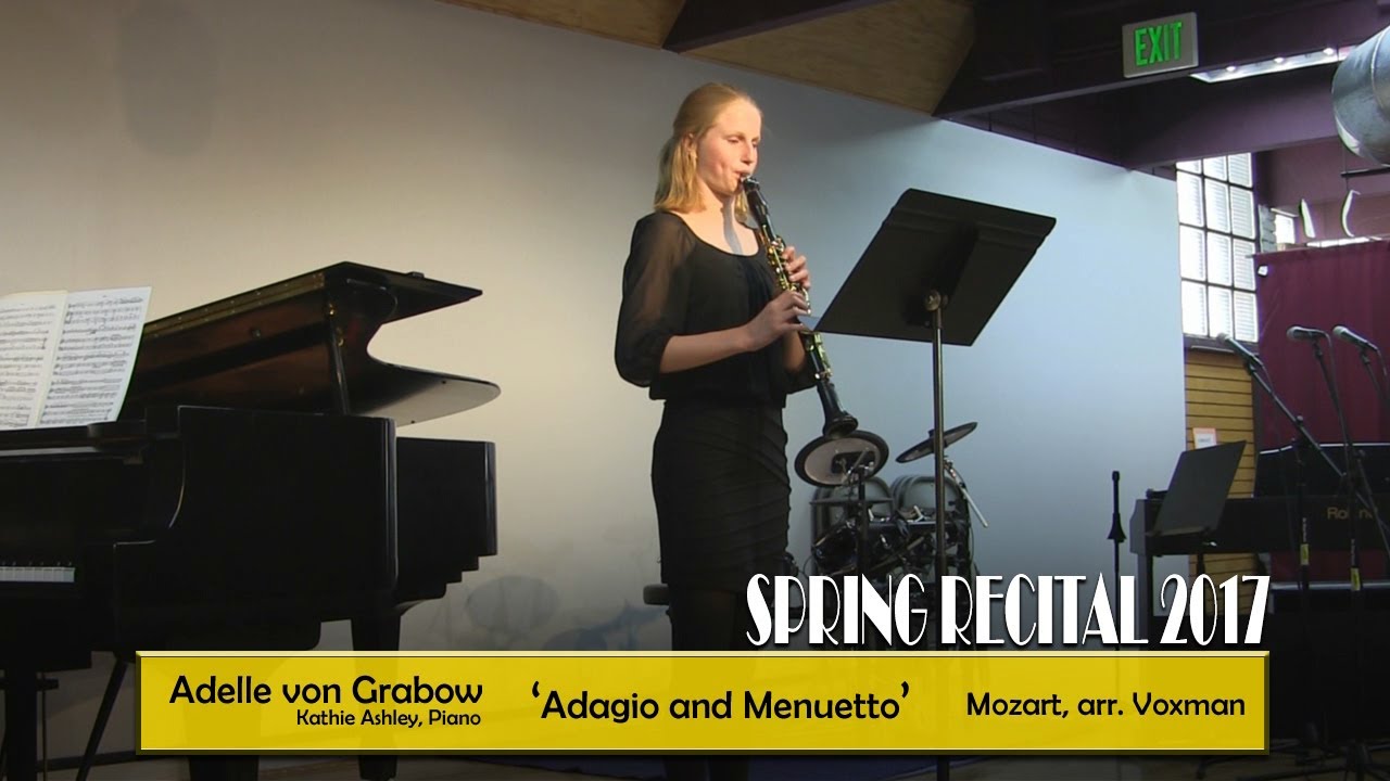 Adelle von Grabow - 'Adagio and Menuetto' - YouTube