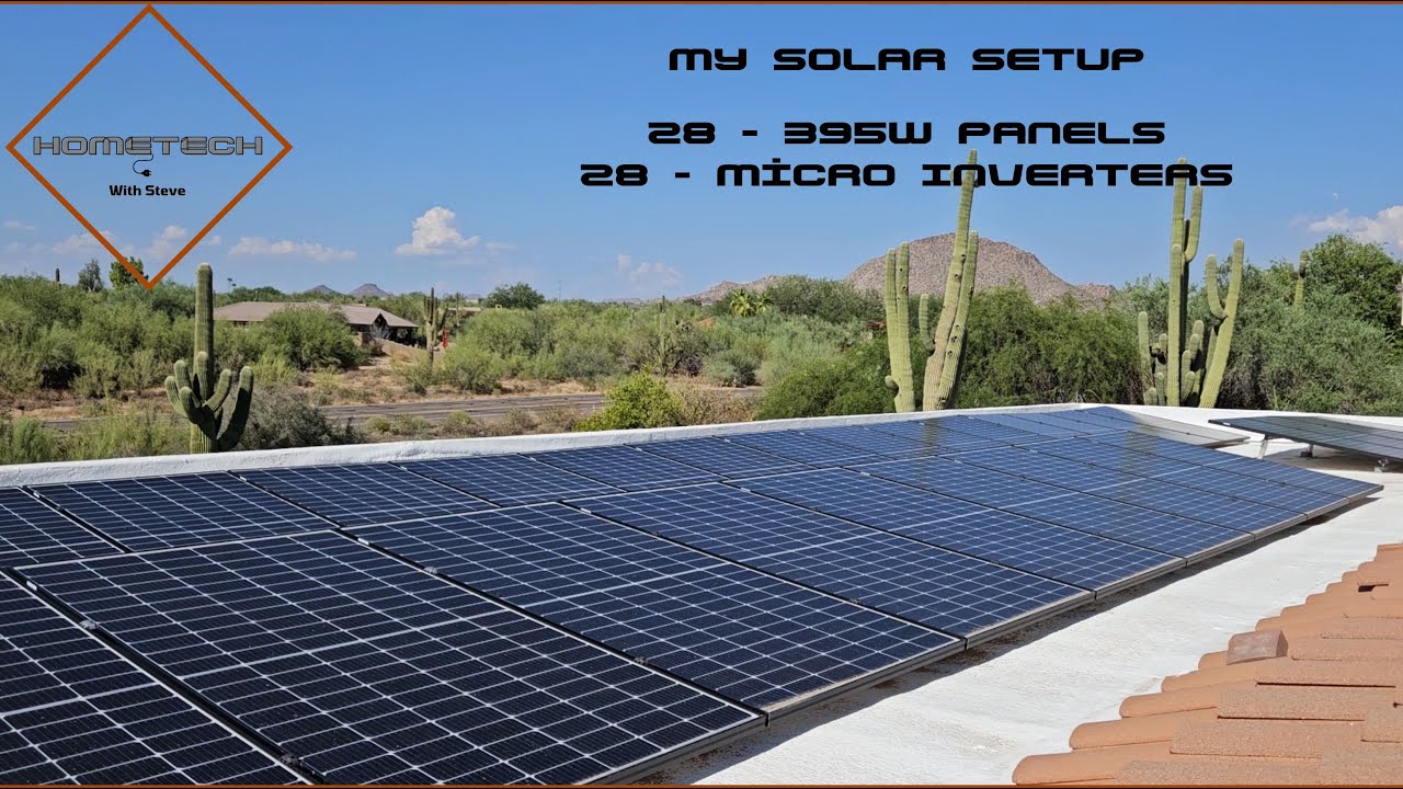 Discover My Solar Array Setup | 8.2kW AC Solar Power System - YouTube