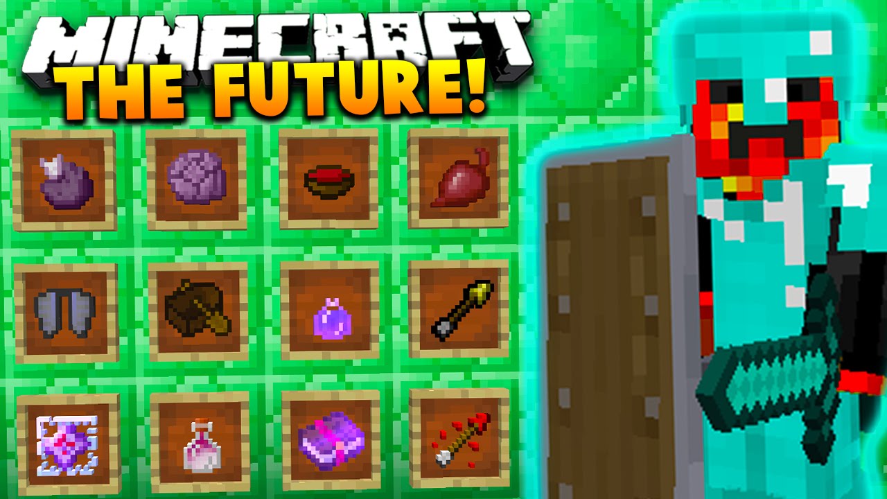 THE FUTURE IS HERE! | PRESTON vs VIKKSTAR vs WOOFLESS (Minecraft 1.9 ...