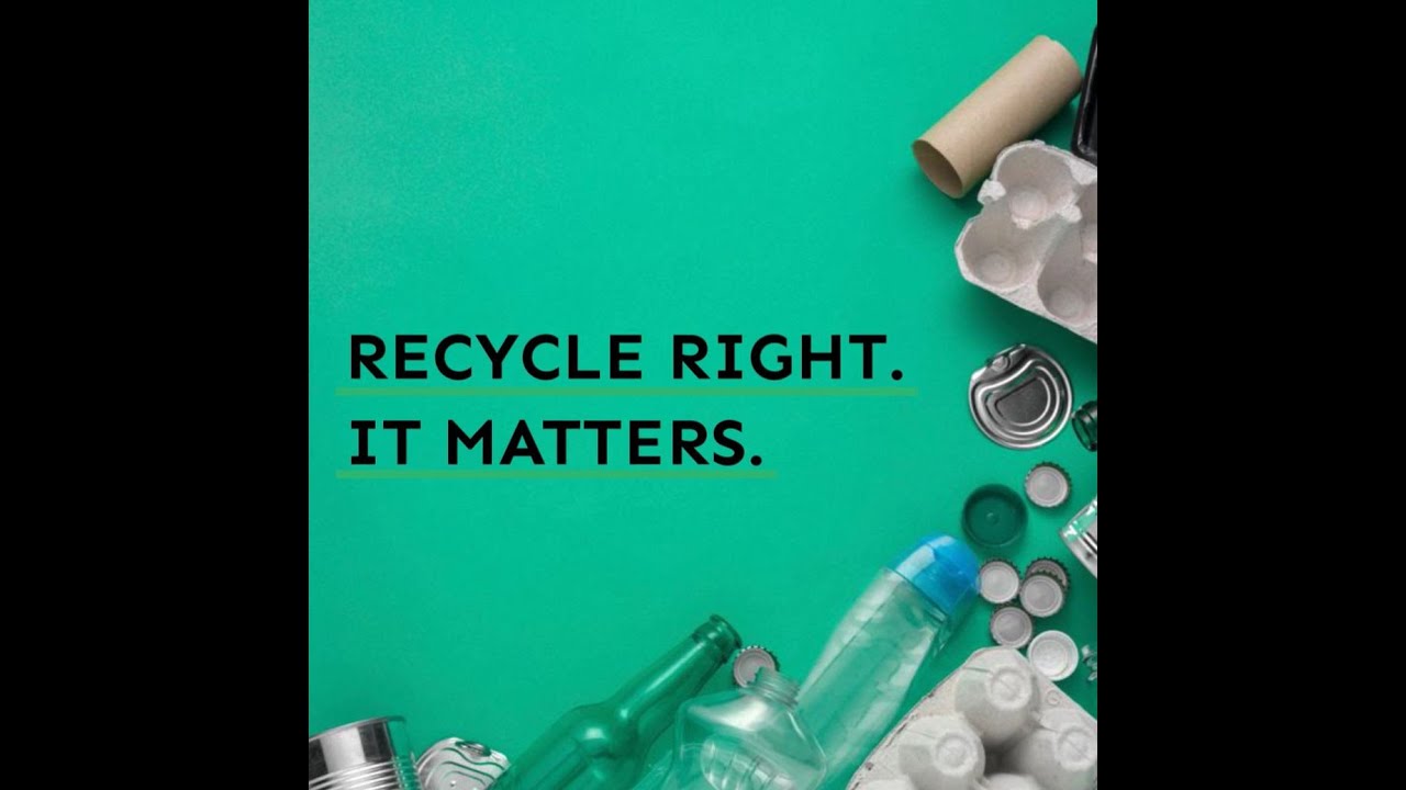 Recycle Right - YouTube