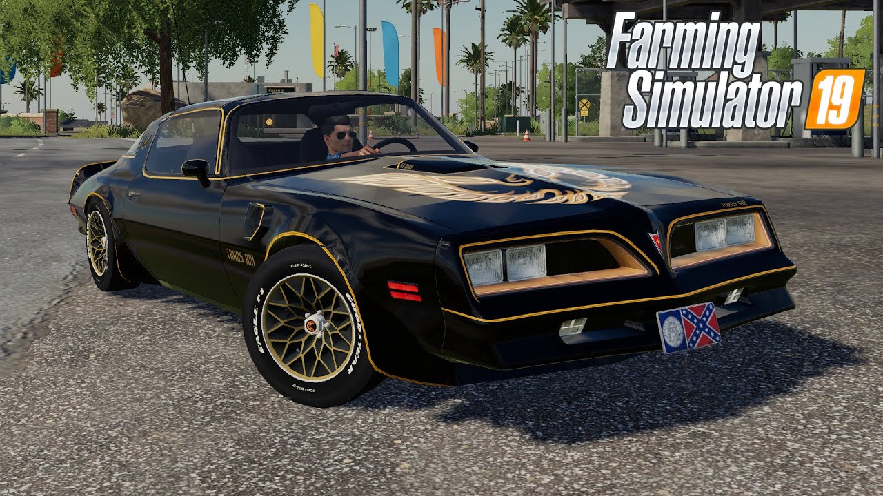 FS19 - Pontiac Trans Am - Farming Simulator 2019 CAR MOD DOWNLOAD # ...