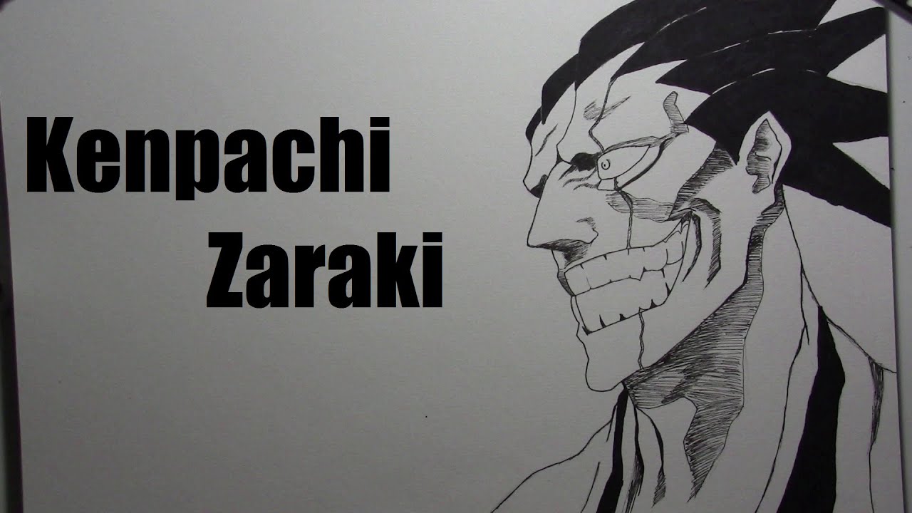 Kenpachi Zaraki Speed Drawing Hızlı Çizim - YouTube