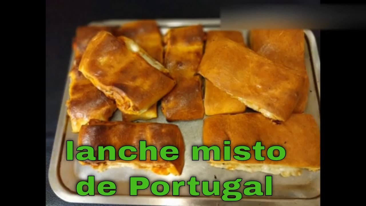 Como fazer Delicioso lanche misto, receita de Portugal - YouTube