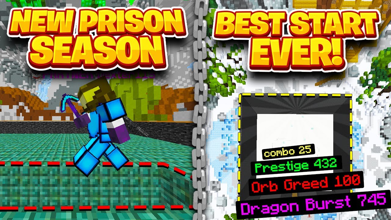 Prison Is Released!!! **Best Start Ever** | Minecraft Prison ...