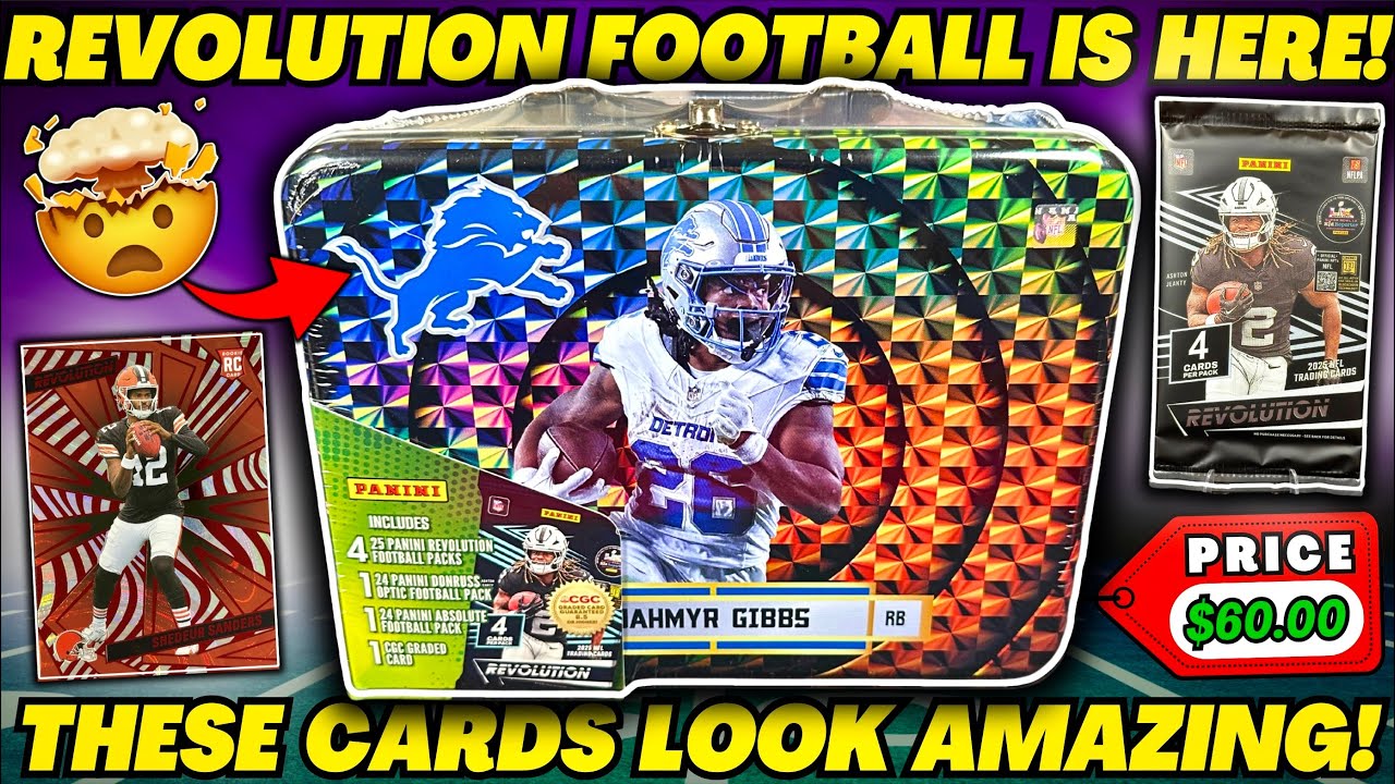 *REVOLUTION FOOTBALL IS HERE!🚨 2025 REVOLUTION FOOTBALL MYSTERY TIN ...