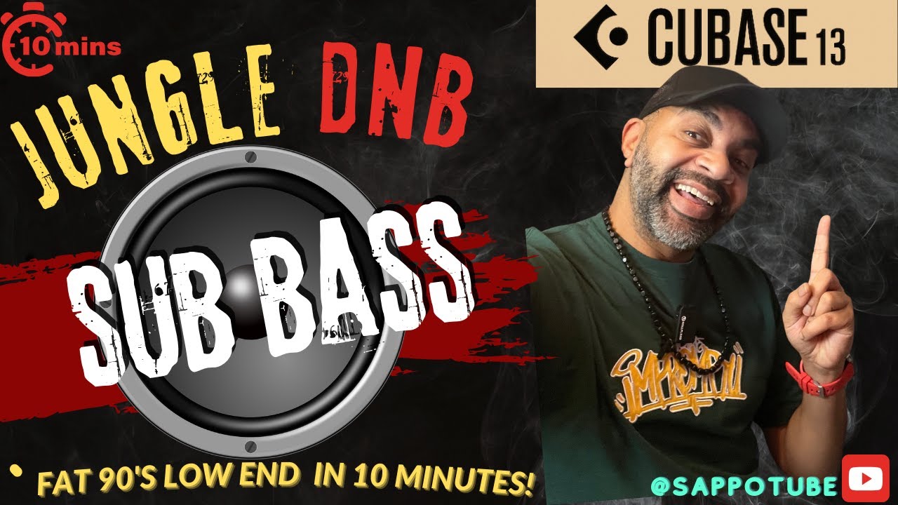 Master the Art of 90s Jungle & Dnb Sub Bass in Just 10 Minutes! #jungle ...