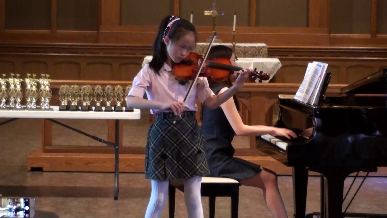 Claire Violin Recital 2017 (Dora Jordan The Blue Bells of Scotland ...