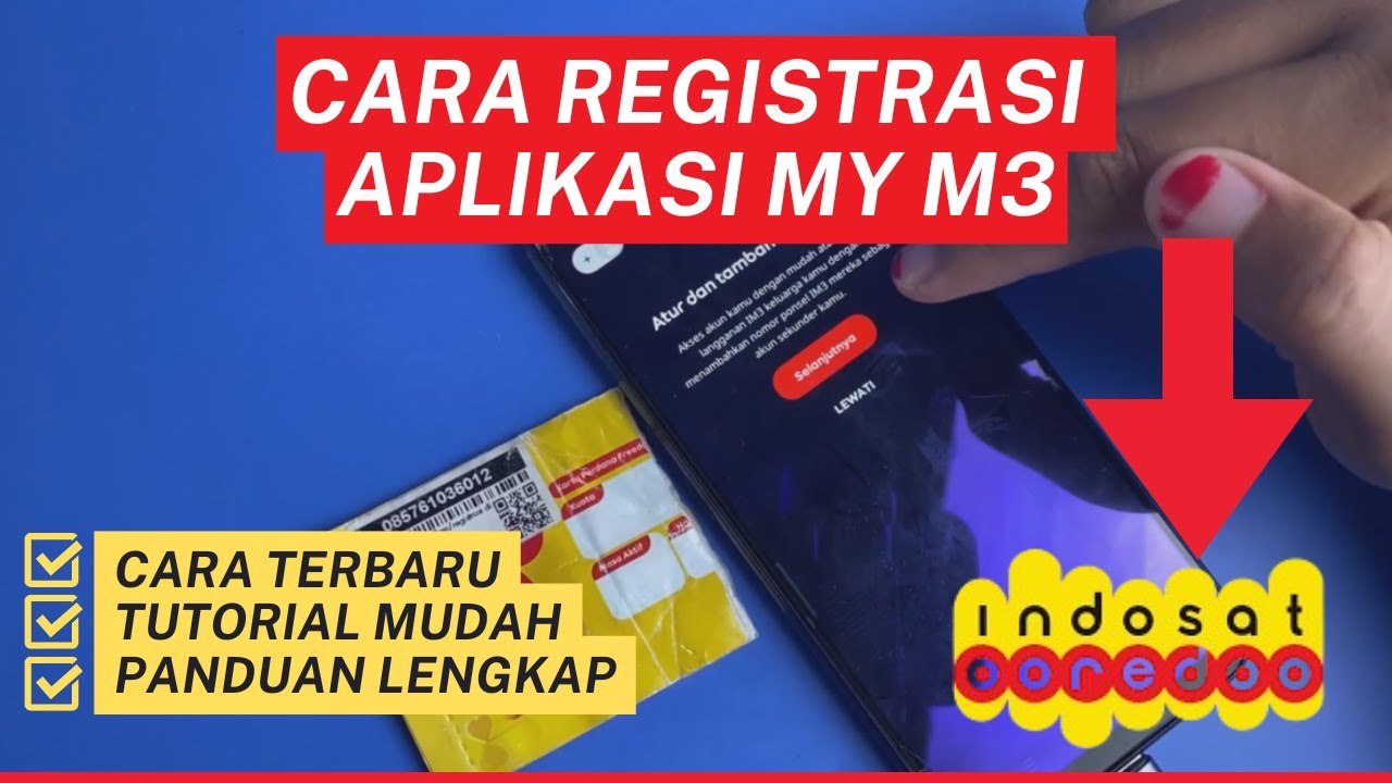 Cara Registrasi dan Login di Aplikasi My M3 Terbaru - YouTube