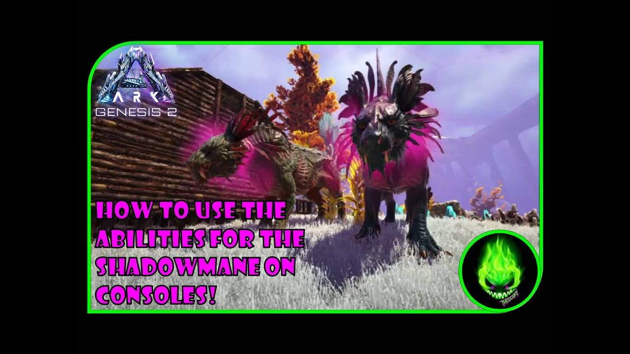 ARK - HOW TO USE THE ABILITIES FOR THE SHADOWMANE ON CONSOLE! - YouTube