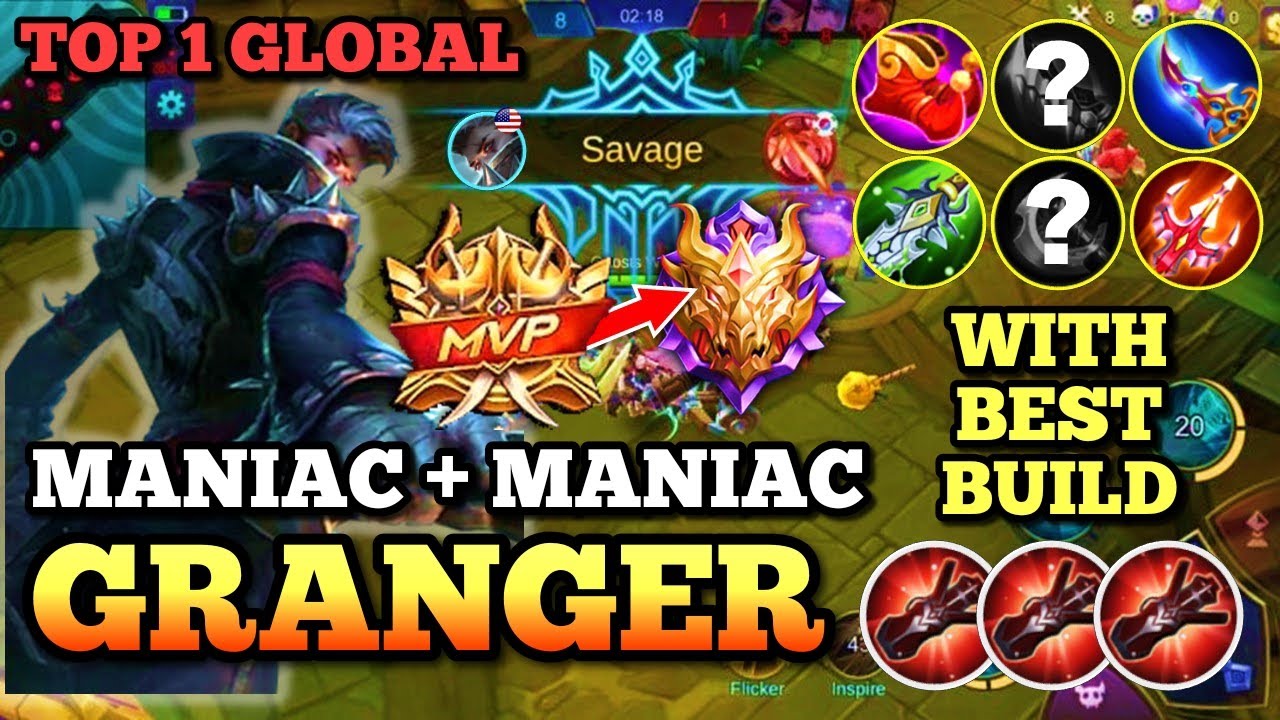 GRANGER BEST BUILD | GRANGER BUILD TERSAKIT | TOP 1 GLOBAL GRANGER ...