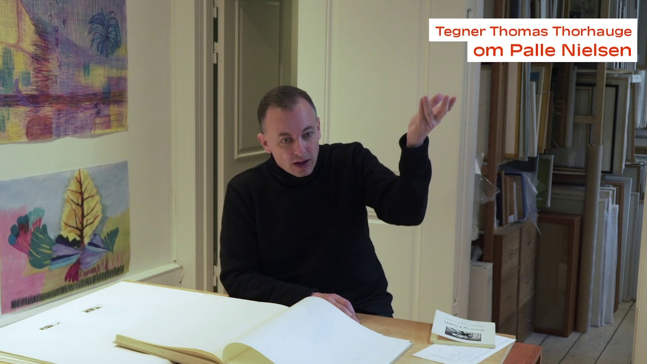 Tegner Thomas Thorhauge om Palle Nielsen - YouTube
