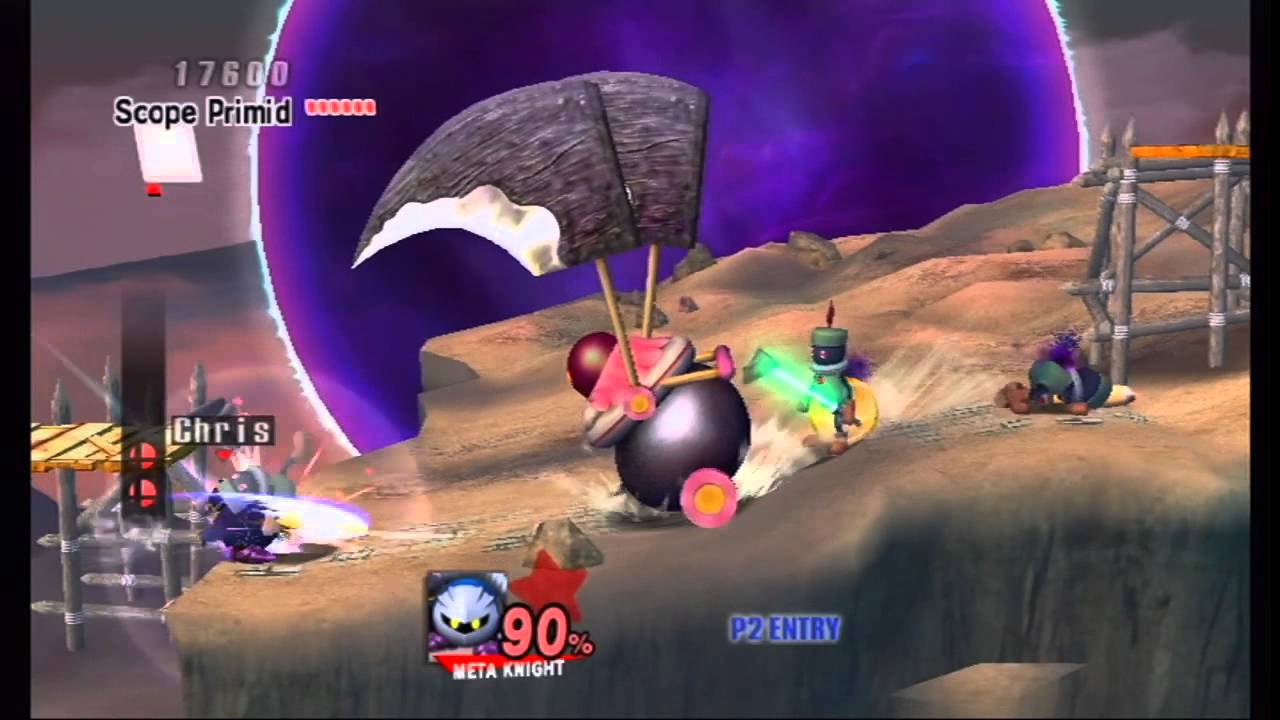 SSBB - The Subspace Emissary - Stage 8: The Battlefield Fortress - YouTube