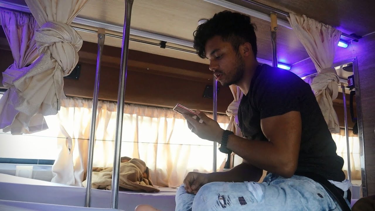 CHEAPEST LUXURY BUS PUNE TO GOA | GOA TRAVEL VLOG 1 | LUXURY BUS TRIP ...