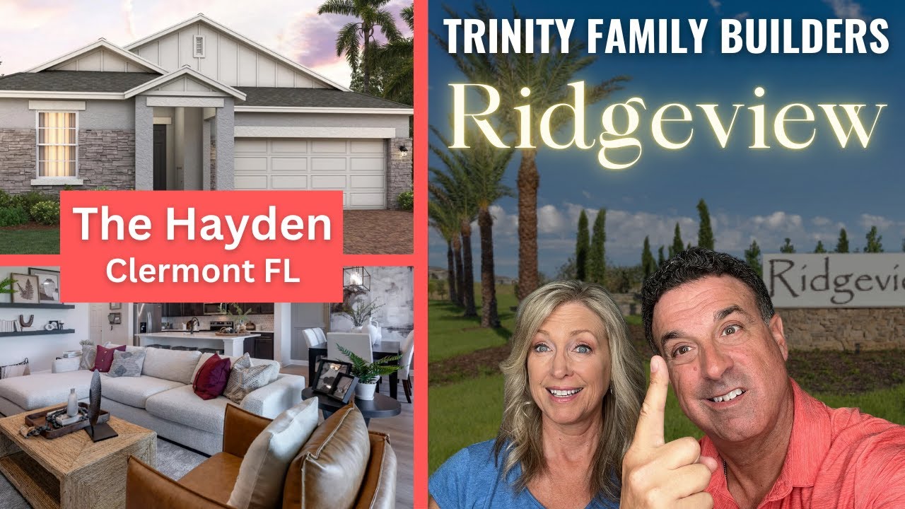 Inside Look: Hayden Model by Trinity Home Builders in Clermont’s Ridgeview - New Construction ...