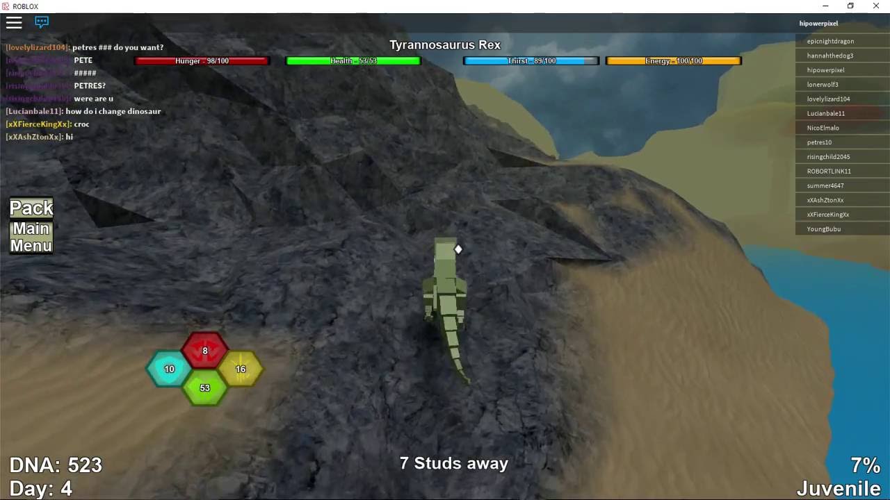 Roblox Dinosaur Simulator Ep 1TTTT-Rex - YouTube