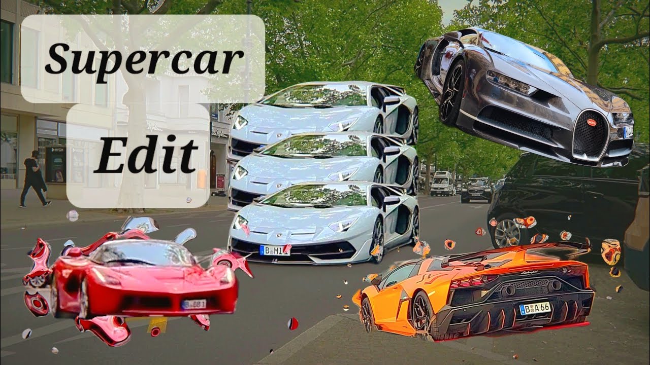 Supercar Edit 🔥 Best of Supercars in Berlin! - YouTube