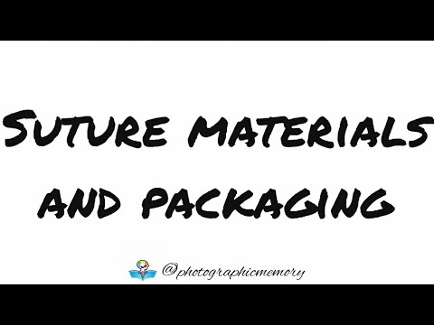 SUTURE MATERIAL | How to read suture packet correctly | - YouTube