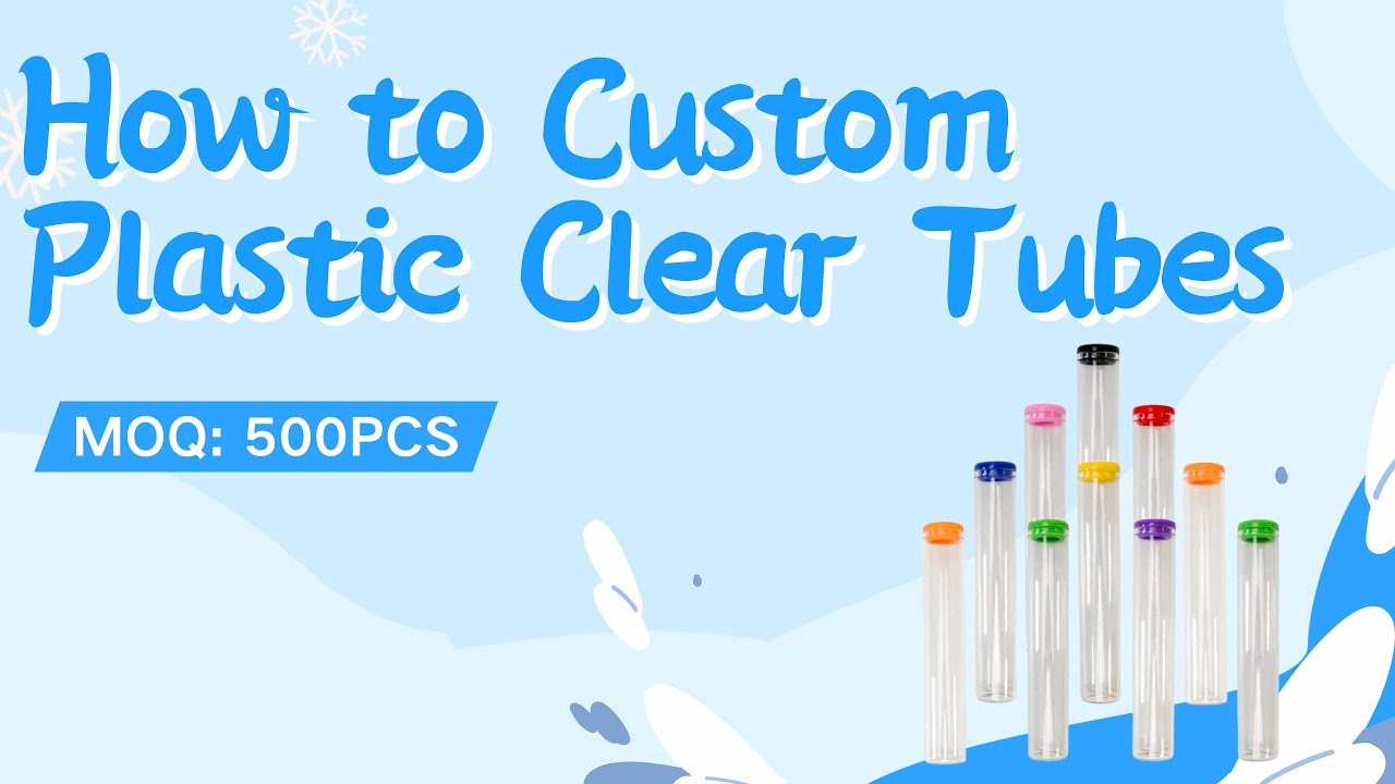 How to Custom Plastic Clear Tubes - YouTube