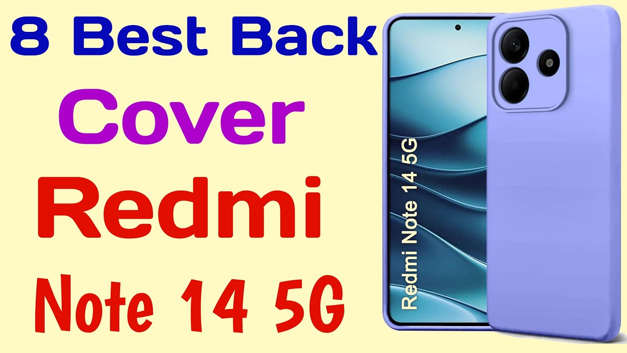 Redmi Note 14 5G Back Cover | Best back cover for redmi note 14 5g ...