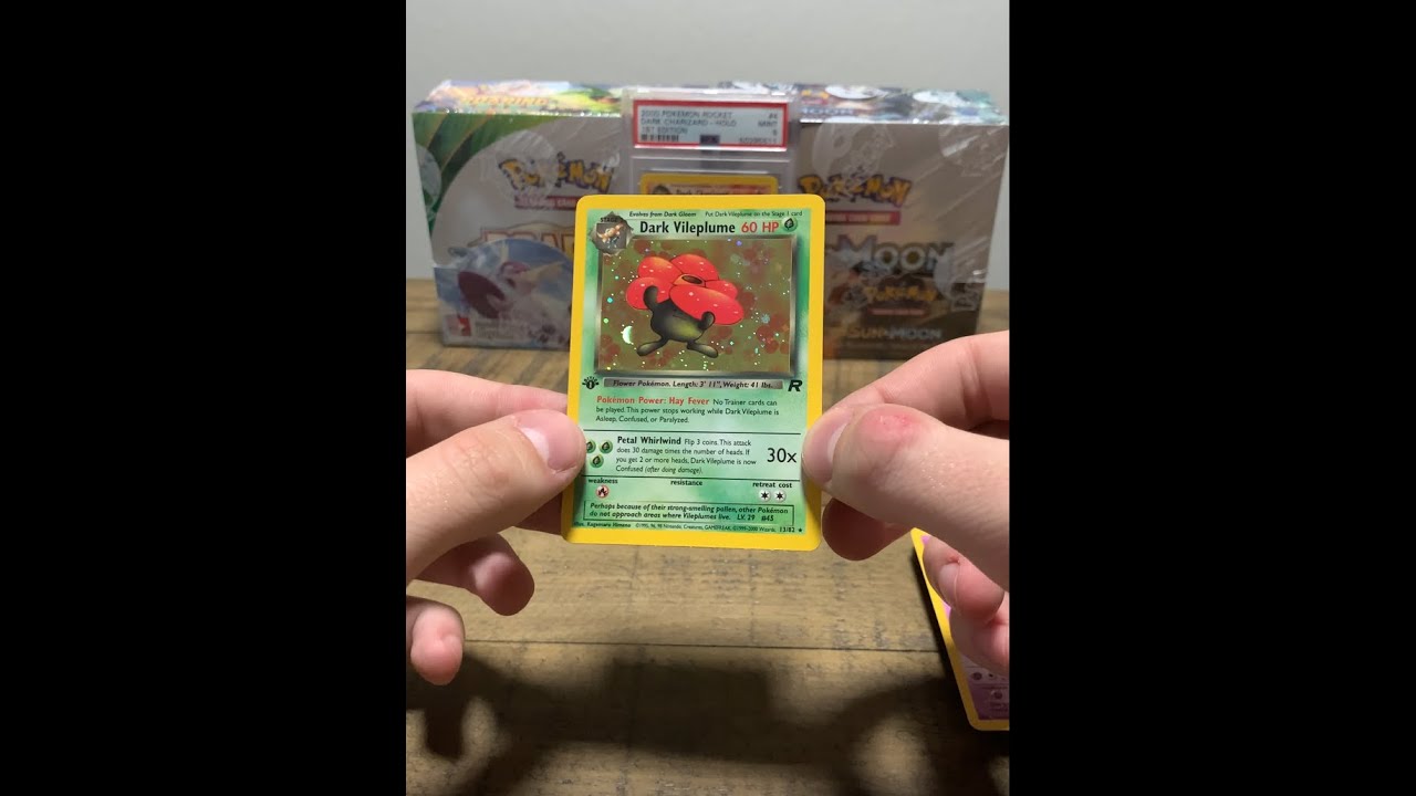 Opening MORE 4x Vintage Pokemon Team Rocket 1st Edition Booster Packs ...