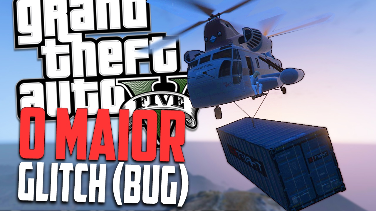 MELHOR GLITCH(BUG) - GTA 5 MOMENTOS ENGRAÇADOS - YouTube