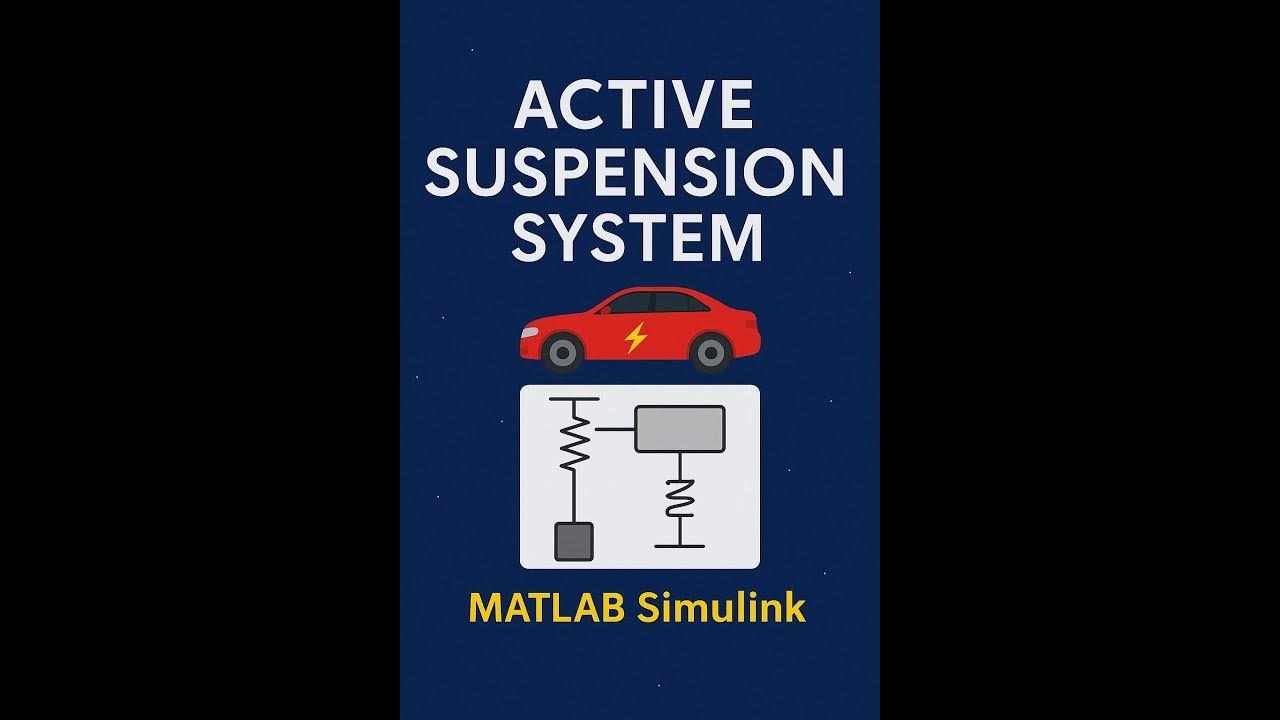 Active Suspension Quarter Car Suspension System Model Matlab Simulation - YouTube