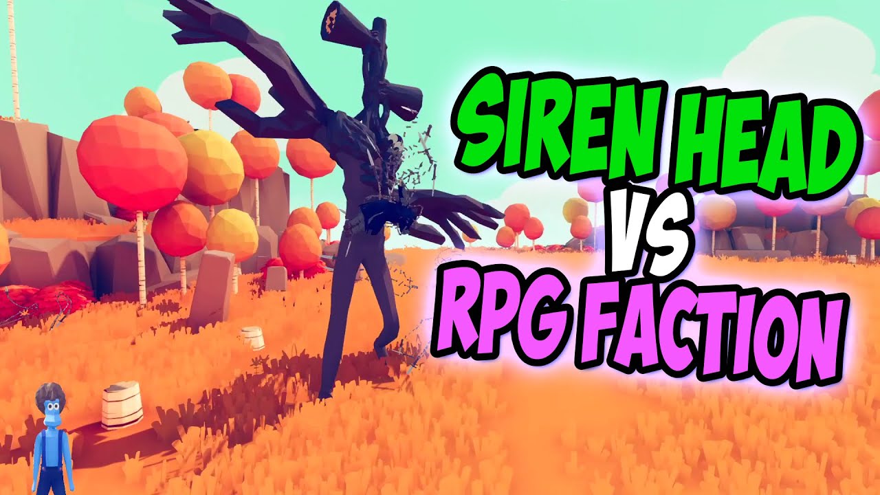 Which will win? Siren Head vs RPG TABS Faction - TABS MODS GAMEPLAY ...
