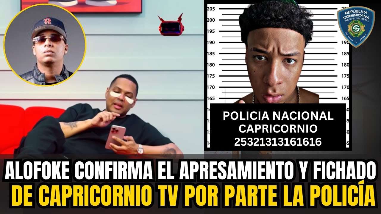 Santiago Matias "ALOFOKE" Confirma el apresamiento y Fichado de ...