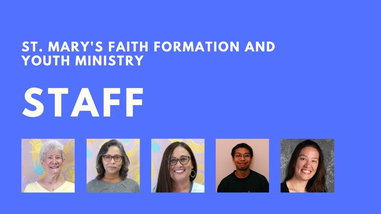 St. Mary Staff Introductions!! - YouTube