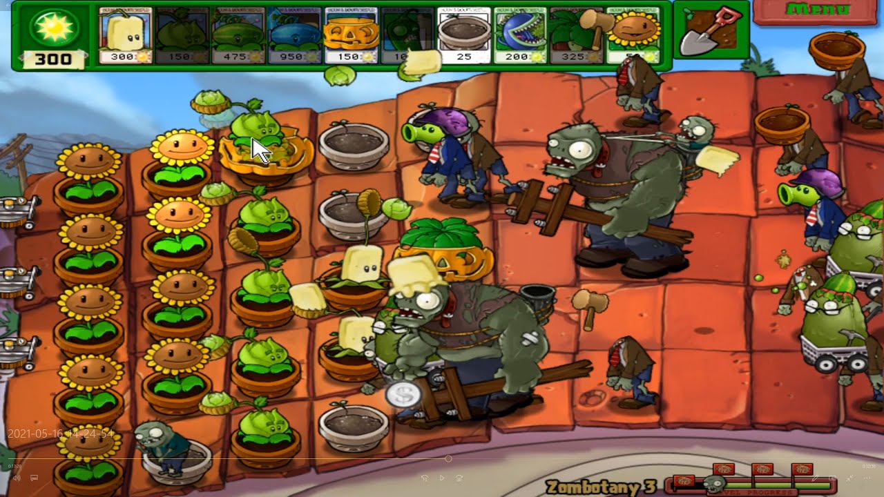 PvZ Mod New Game D.X 1.0.1 by ChaosKeif - Gameplay Walkthrough Part 3 ...